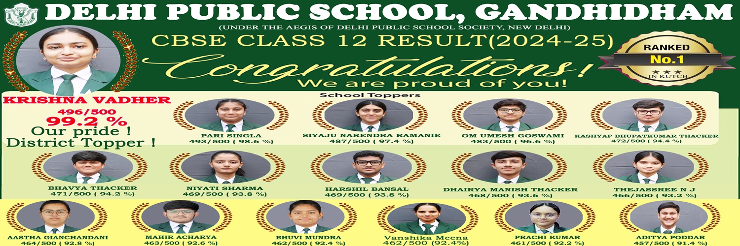 Welcome To Delhi Public School | Gandhidham